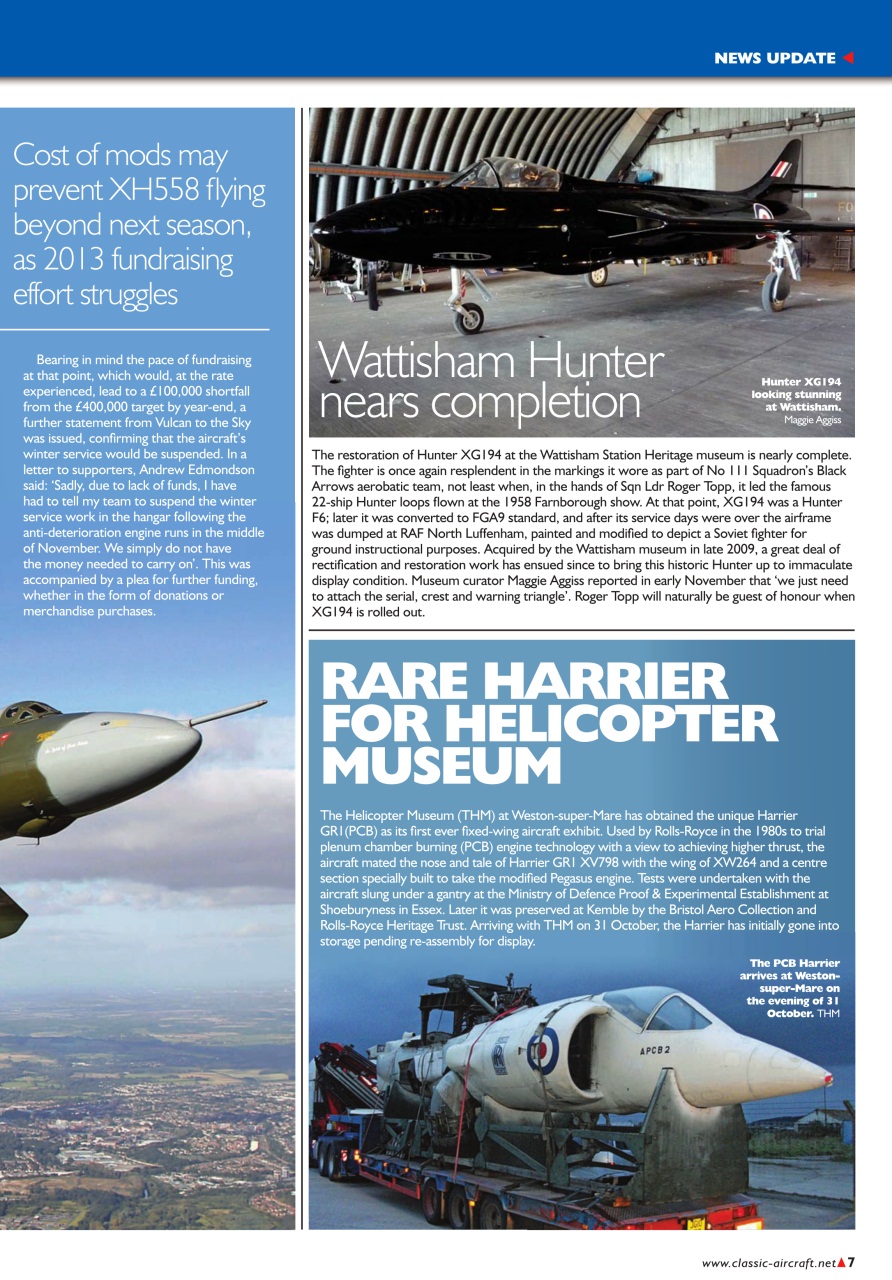 Classic Aircraft Magazine Subscriptions and December 2012 Issue