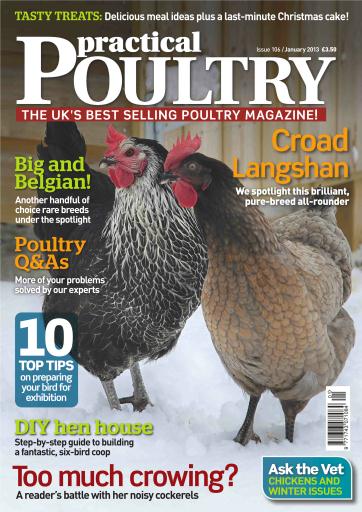 Practical Poultry Magazine - Showing your birds January 2013 Back Issue