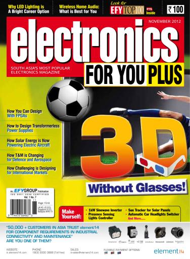 Electronics For You Magazine - November 2012 Back Issue