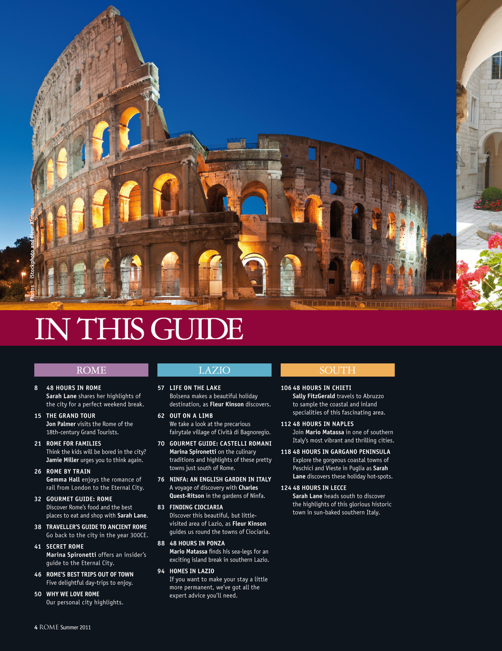 Italia! Guide to Rome Magazine Subscriptions and Italia! Guide to Rome ...
