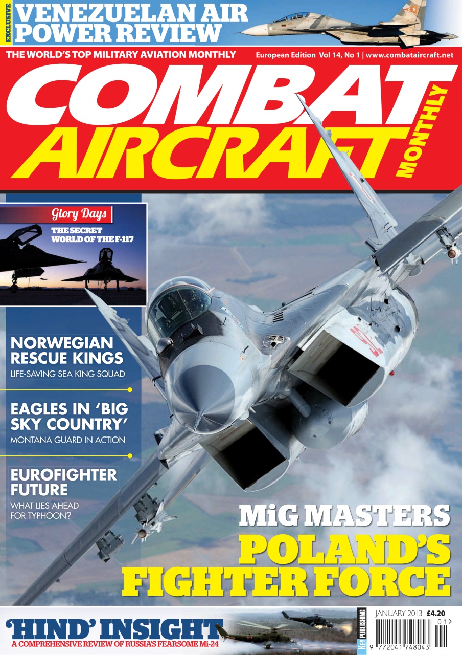 Combat Aircraft Journal Magazine - Vol 14 No 1 Back Issue
