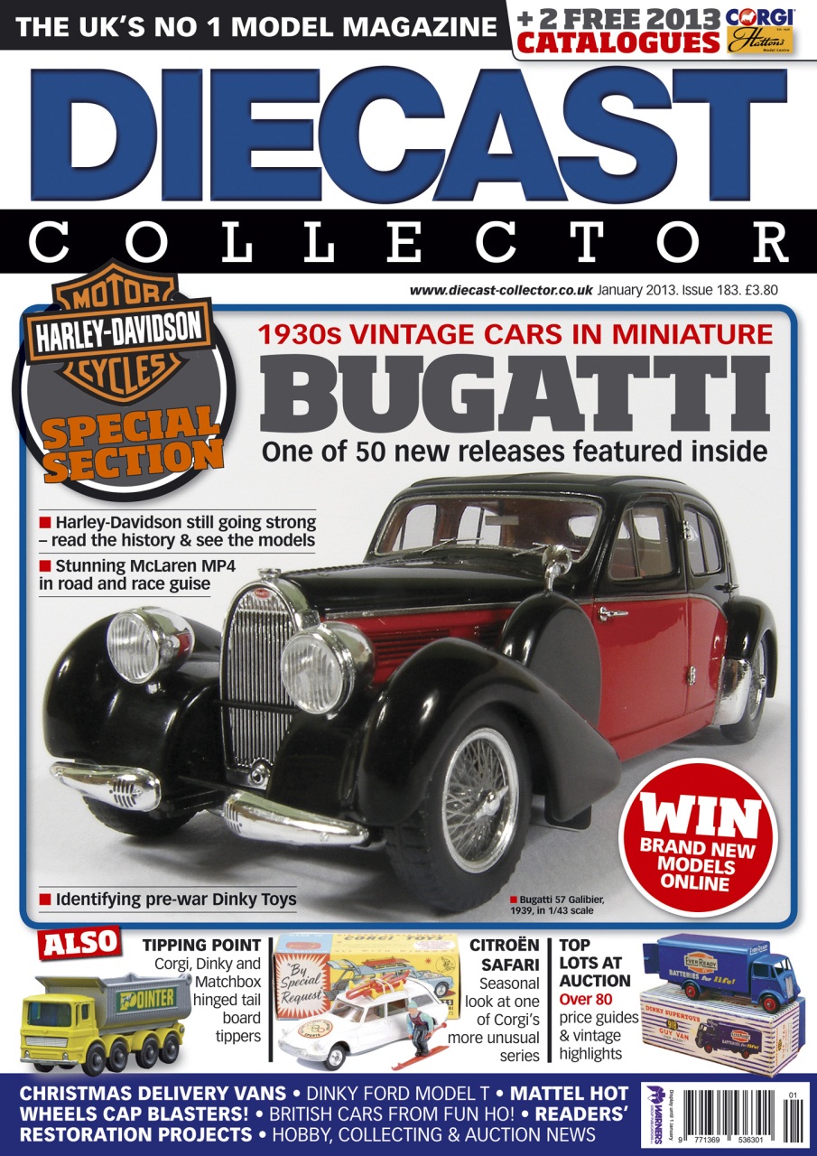 Diecast Collector Magazine - January 2013 Back Issue
