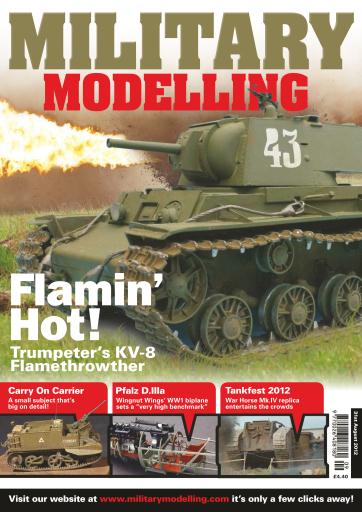 Military Modelling International Magazine - 31st August 2012 Back Issue