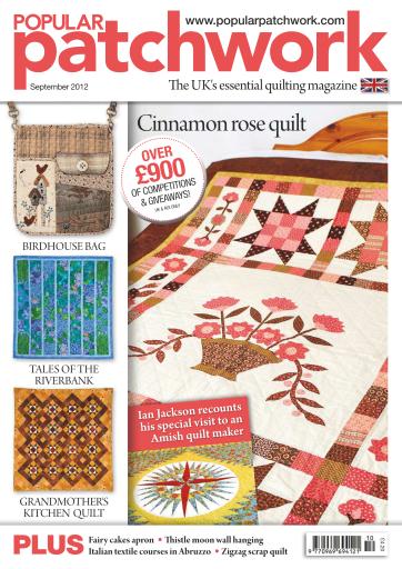 Popular Patchwork Magazine - September 2012 Back Issue