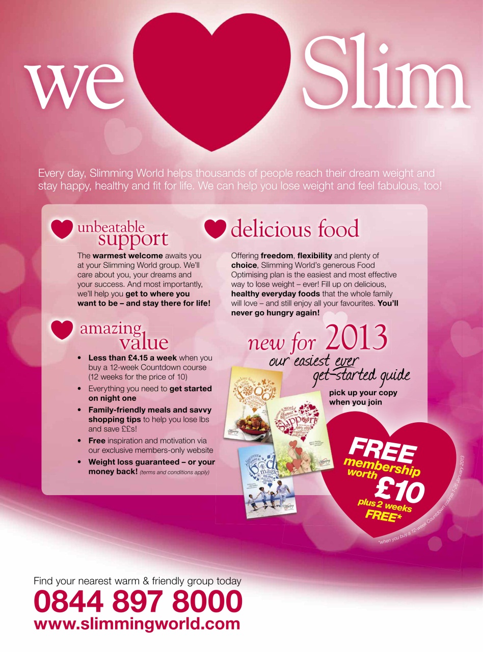 Slimming World Magazine - January-February 2013 Back Issue