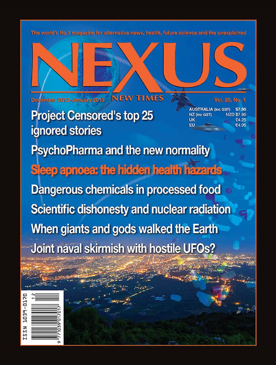 Nexus Magazine - NEXUS 2001 Back Issue