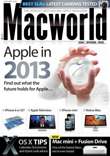 Macworld UK Magazine - January 2013 Back Issue