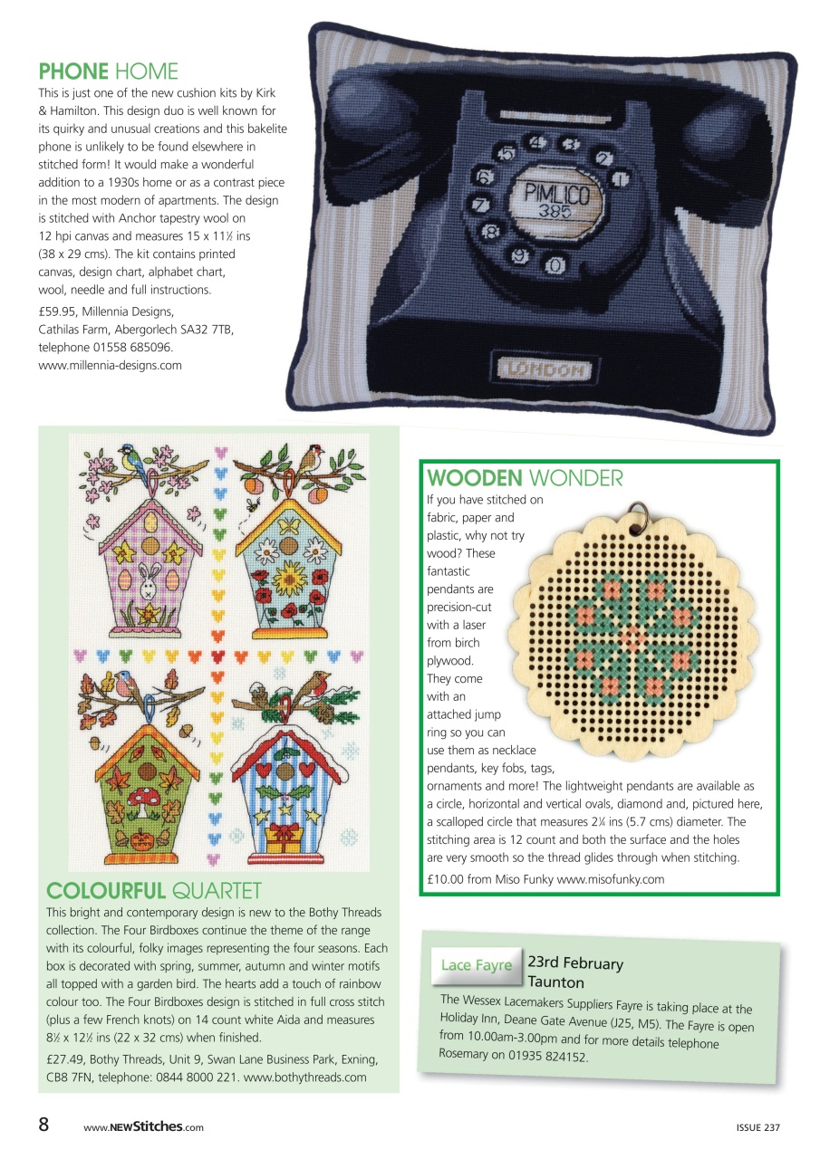 New Stitches Magazine - Issue 237 Back Issue