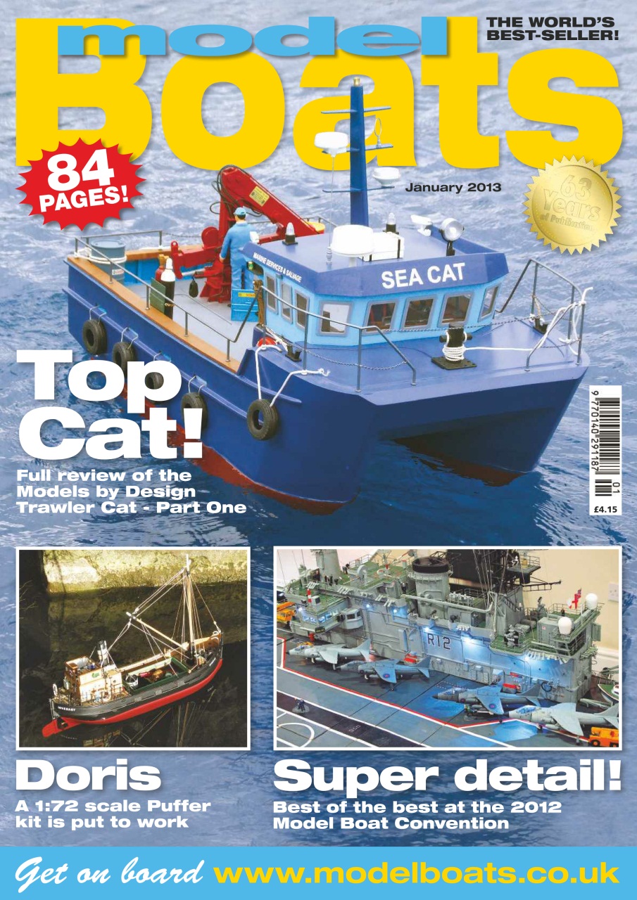 Model Boats Magazine - January 2013 Subscriptions | Pocketmags