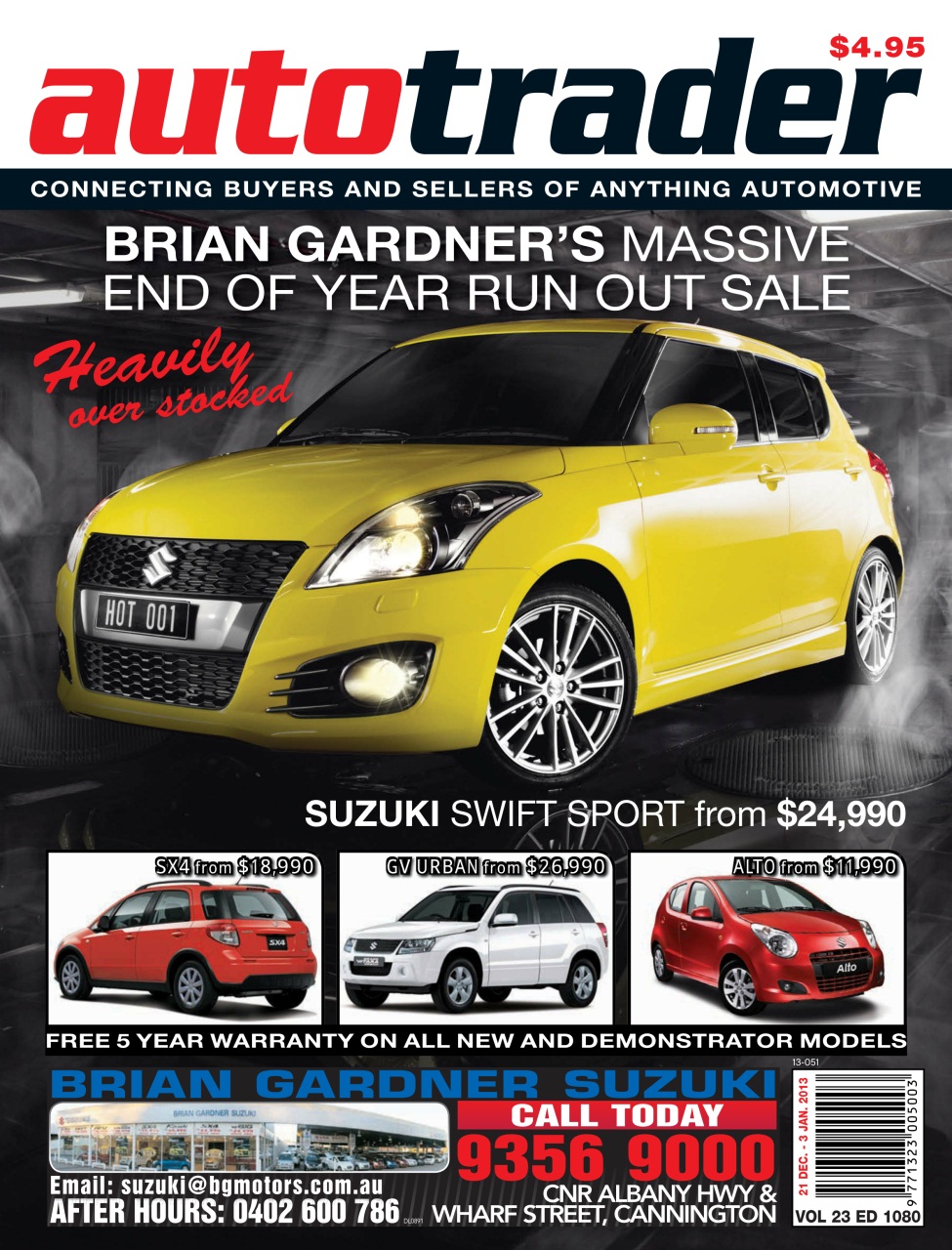 AutoTrader Magazine - Autotrader 1080 Back Issue