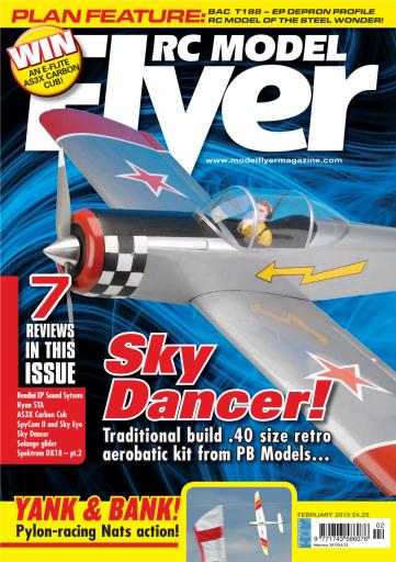 Radio Control Model Flyer Magazine - February 2013 Back Issue