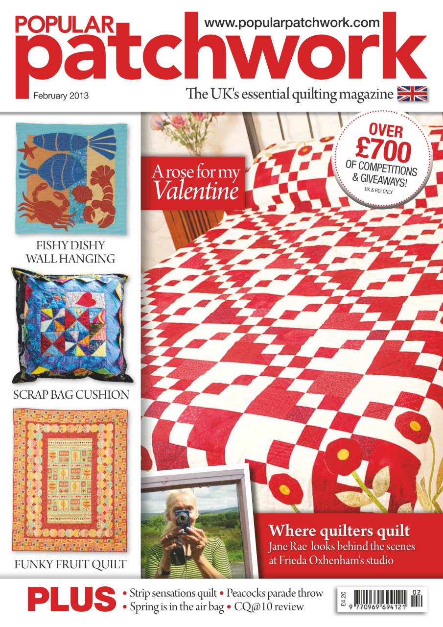 Popular Patchwork Magazine - February 2013 Back Issue