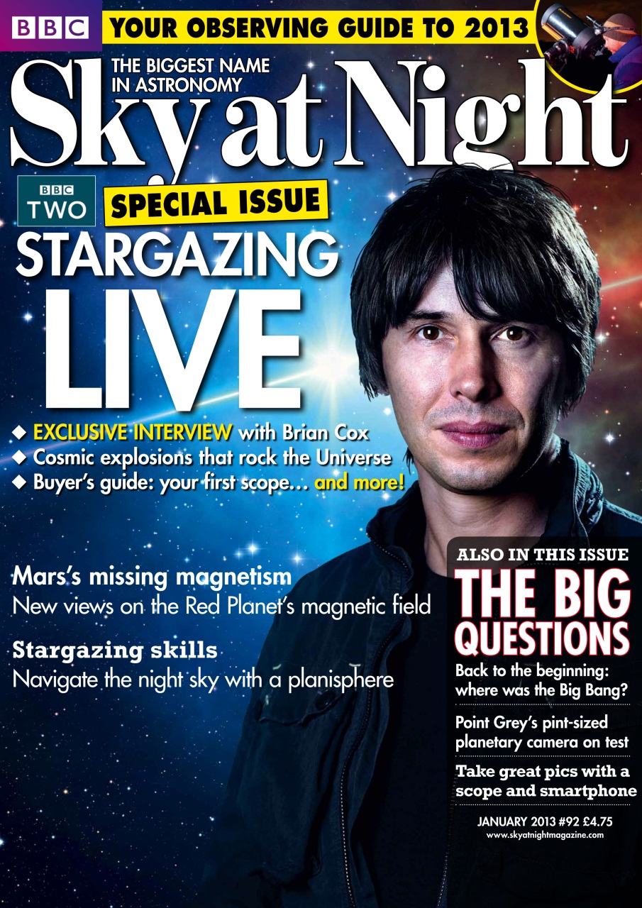 BBC Sky at Night Magazine - January 2013 Back Issue