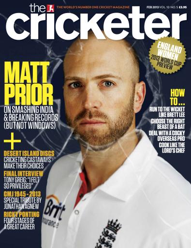 The Cricketer Magazine - February Issue Back Issue