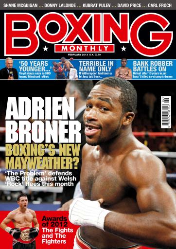 Boxing Monthly Magazine - Boxing Monthly February 2013 Back Issue