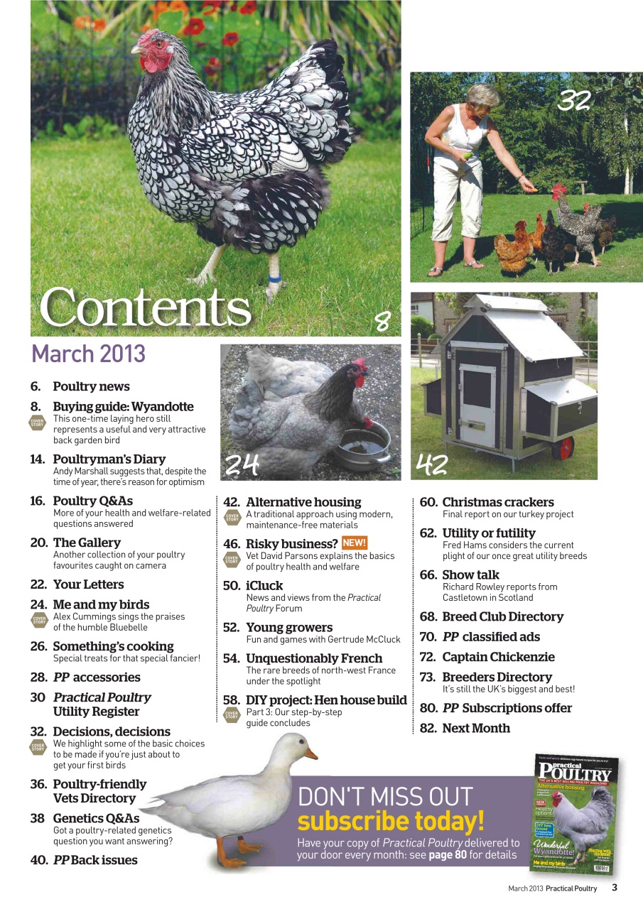 Practical Poultry Magazine - Get started guide March 2013 Back Issue