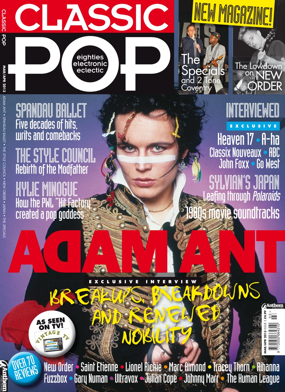 Classic Pop Magazine - Mar/Apr 2013 Back Issue