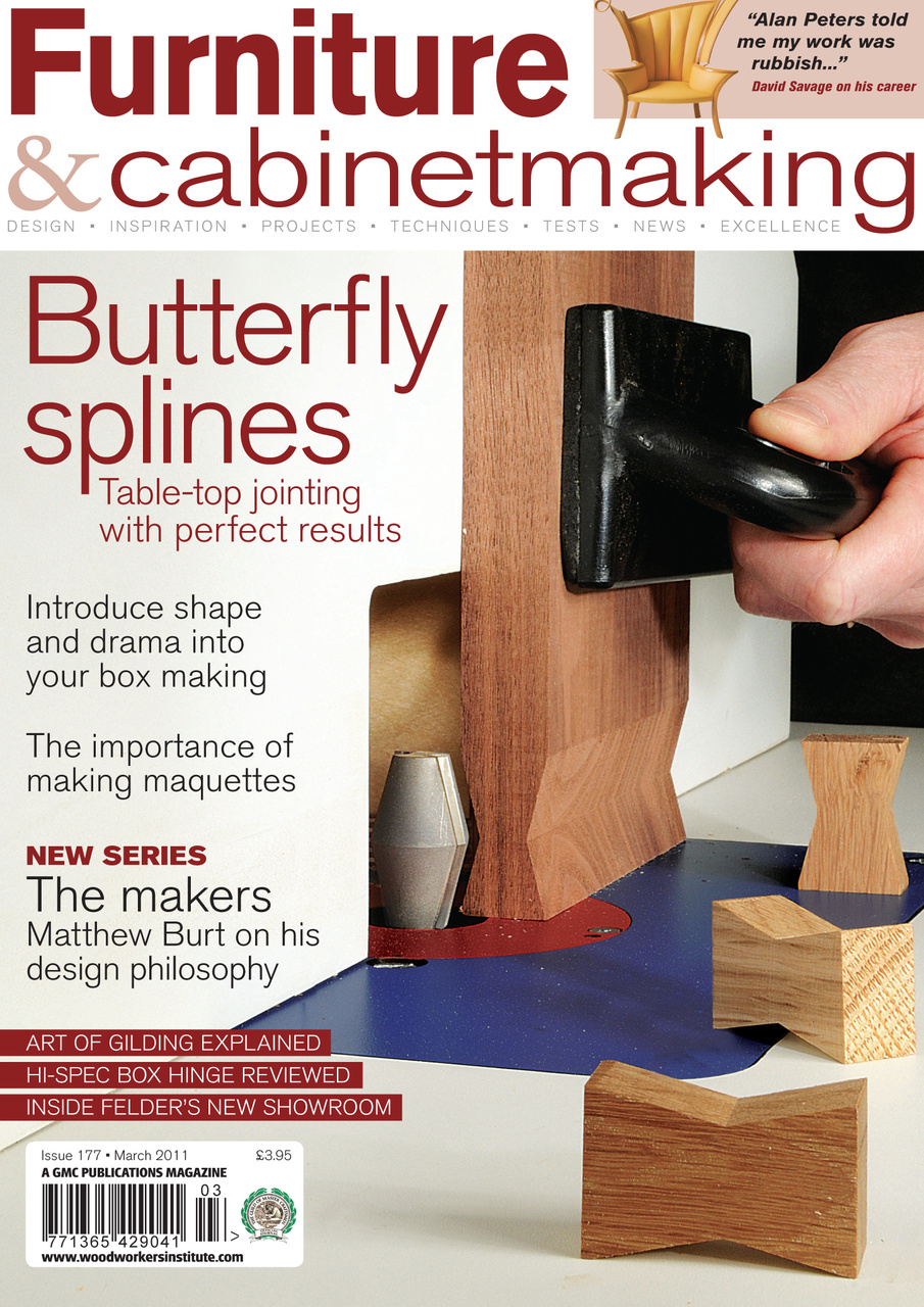 Furniture & Cabinetmaking Magazine - March 2011 Back Issue