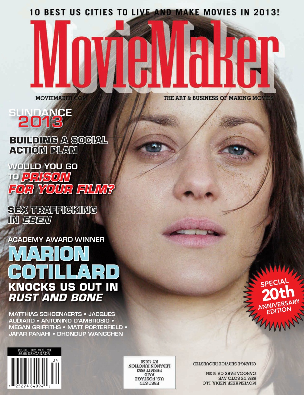 MovieMaker Magazine - Issue 102 Back Issue