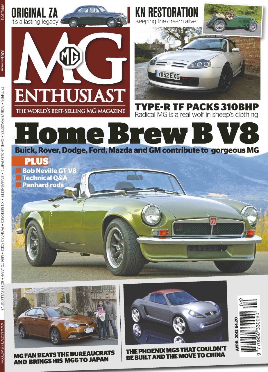 MG Enthusiast Magazine - The ultimate MG Back Issue