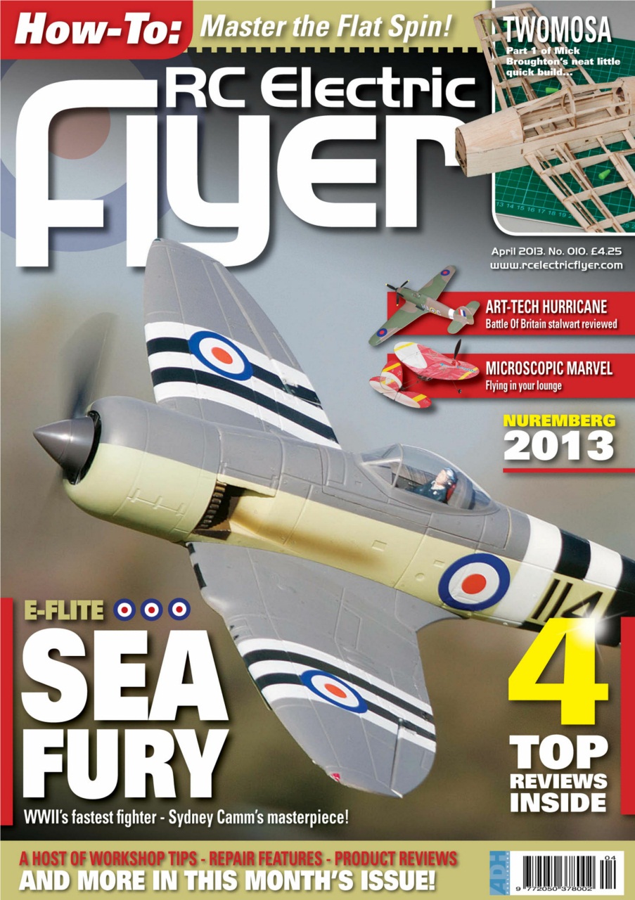 RC Electric Flyer Magazine - 010 Back Issue