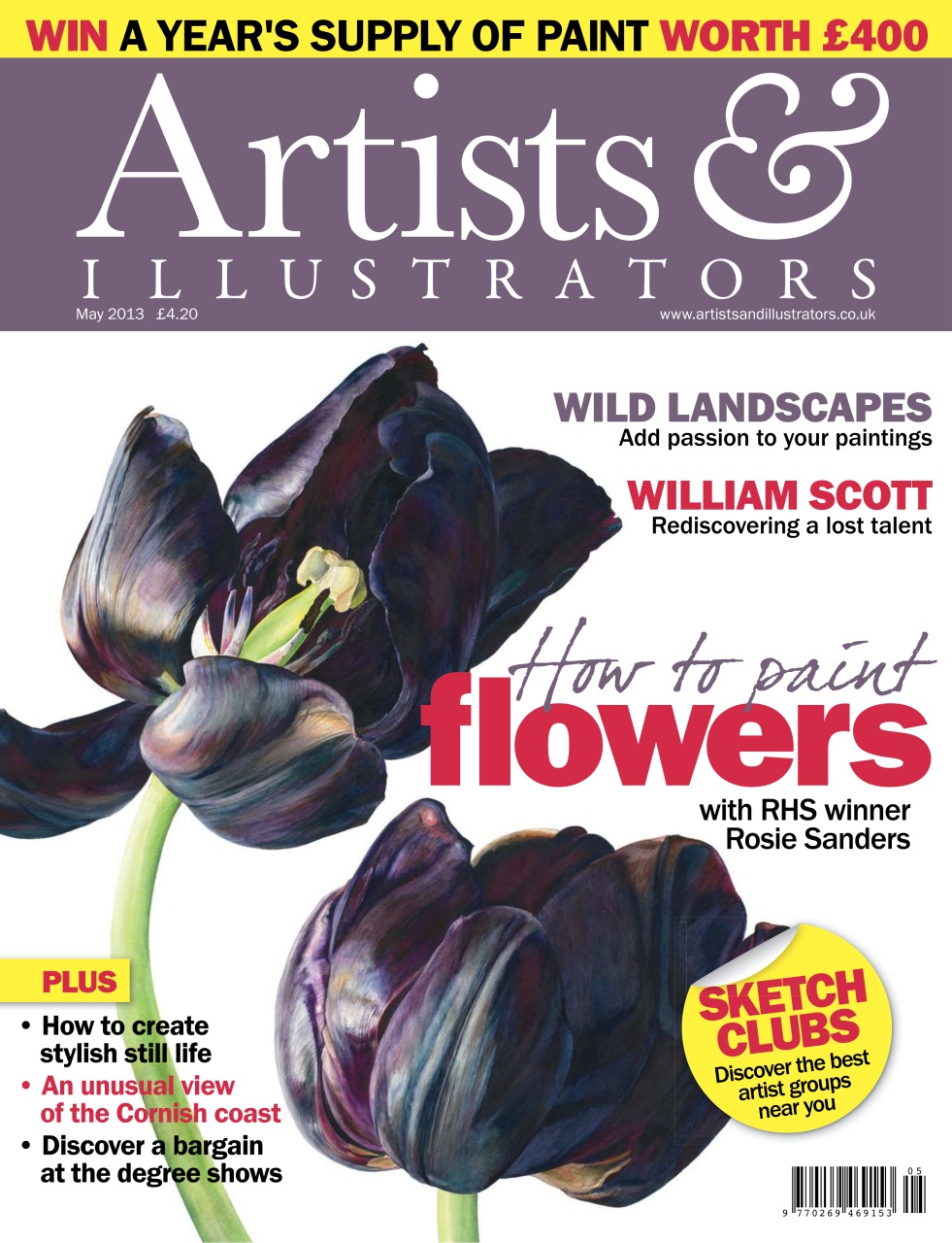 Artists & Illustrators Magazine - May 2013 Back Issue