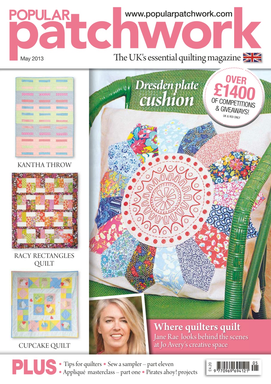 Popular Patchwork Magazine - May 2013 Back Issue