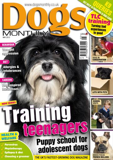 Dogs Monthly Magazine - Dogs Monthly May 2013 Back Issue