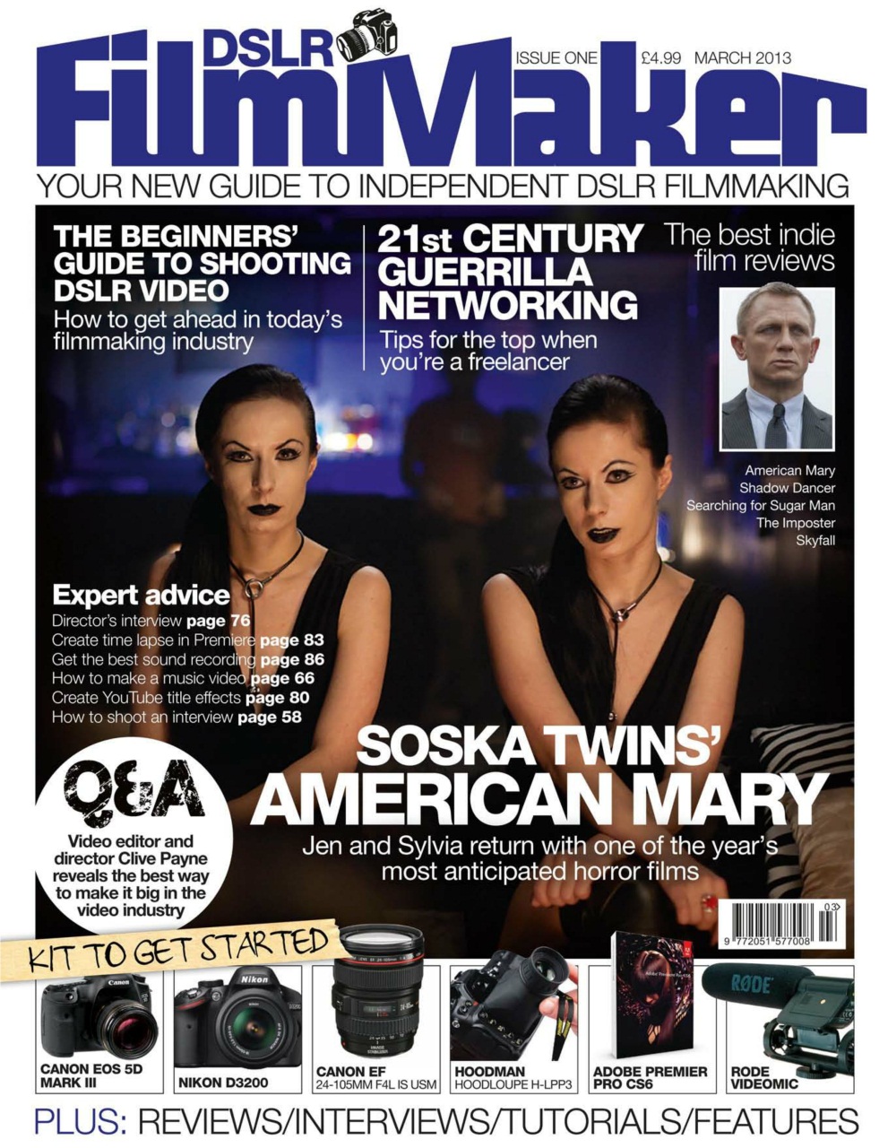Digital FilmMaker Magazine - Issue 1 Back Issue