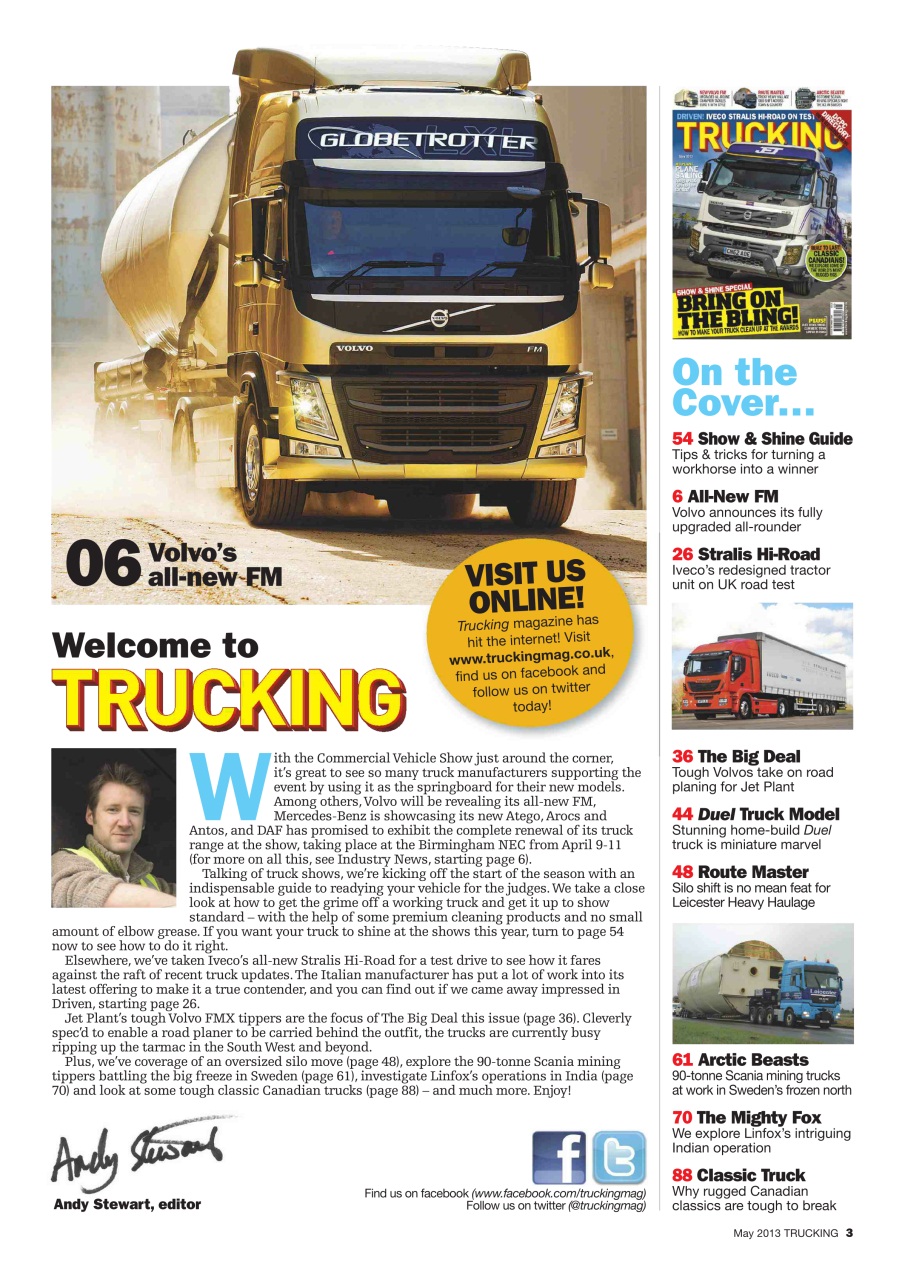 Trucking Magazine - Trucking May 2013 Subscriptions | Pocketmags