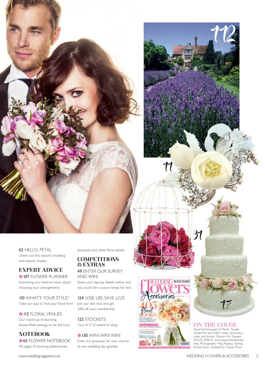 Wedding Flowers Magazine - May-June 2013 Subscriptions | Pocketmags