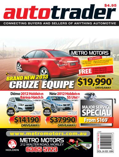 AutoTrader Magazine - Autotrader 1094 Back Issue