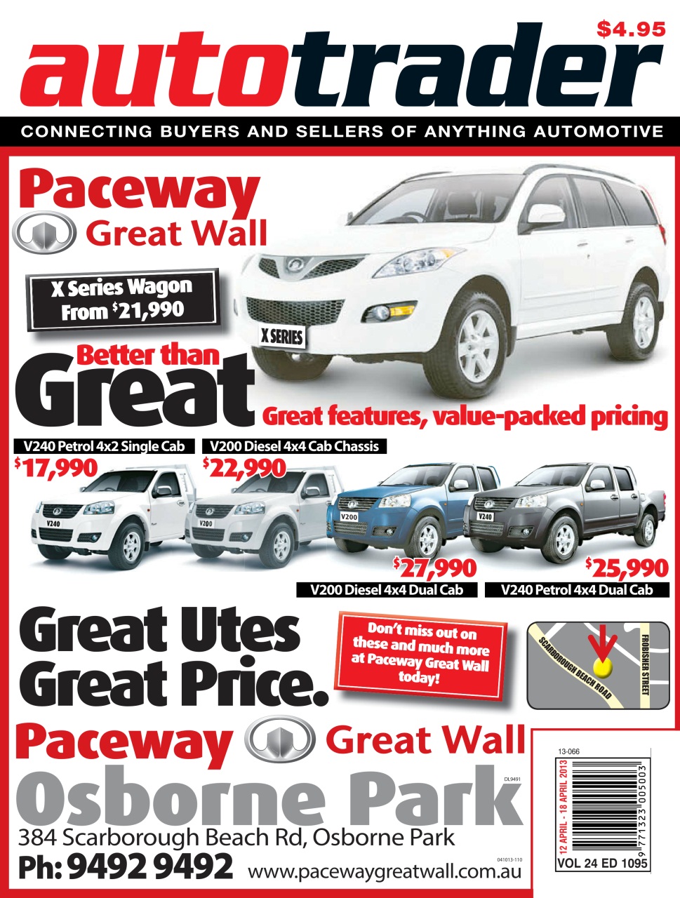 AutoTrader Magazine - Autotrader 1095 Back Issue