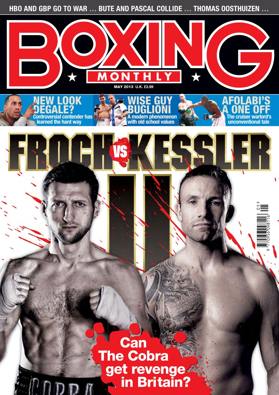 Boxing Monthly Magazine - Boxing Monthly May 2013 Subscriptions ...