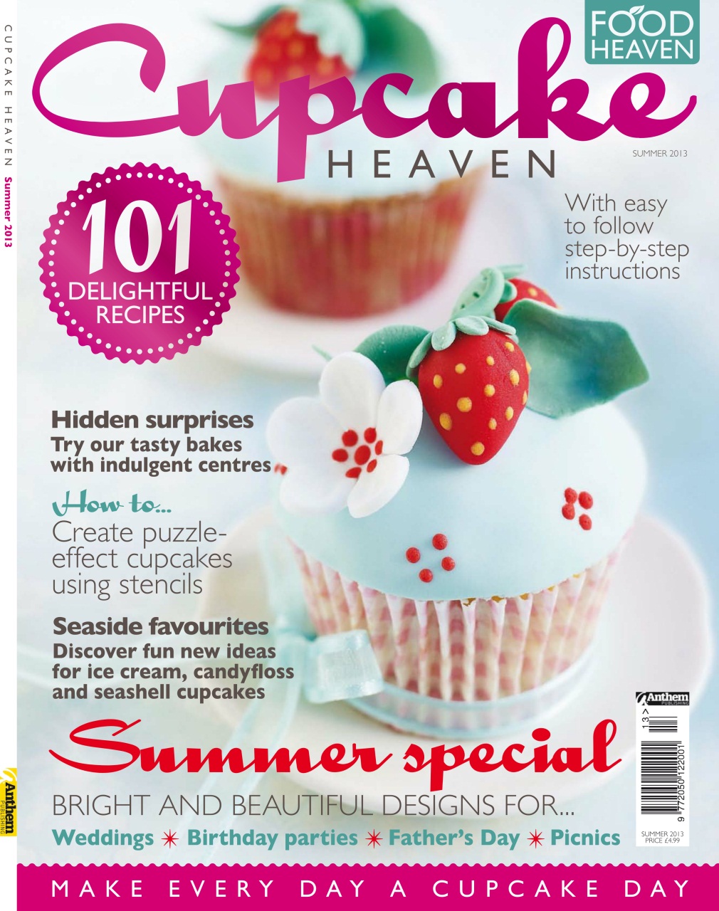 Cupcake Heaven Magazine - Cupcake Heaven Summer 2013 Back Issue