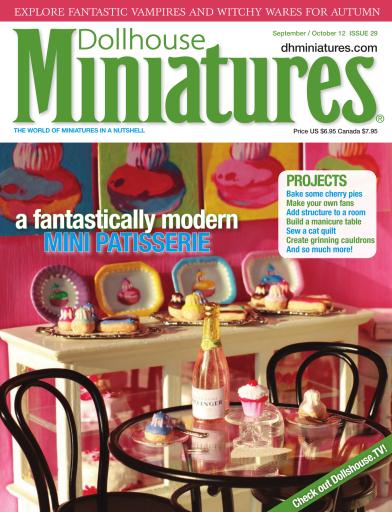 Dollhouse Miniatures Magazine - Issue 29 Back Issue