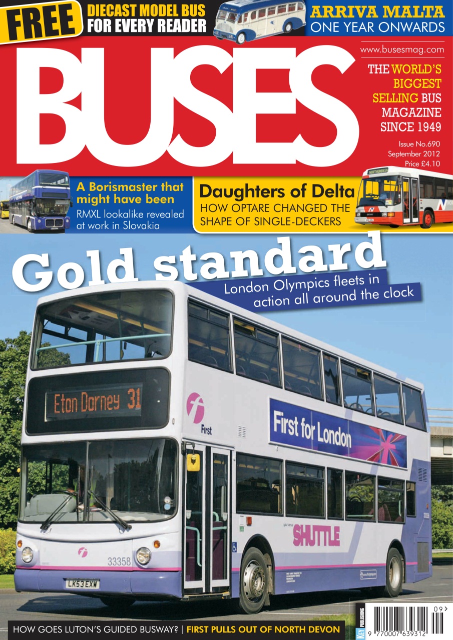 Buses Magazine - September 2012 Back Issue