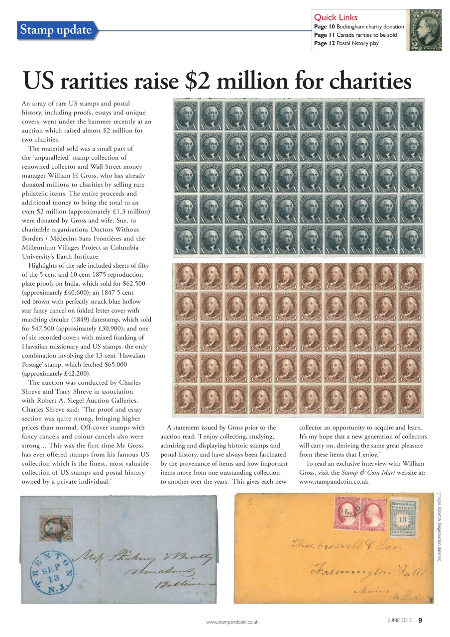 Stamp Collector Magazine - Classic 19th-century stamps Back Issue