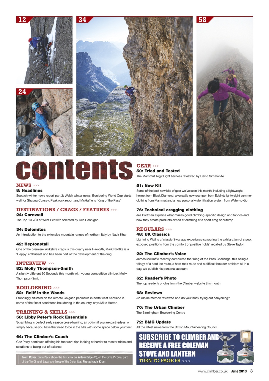Climber Magazine - Climber June 13 Back Issue