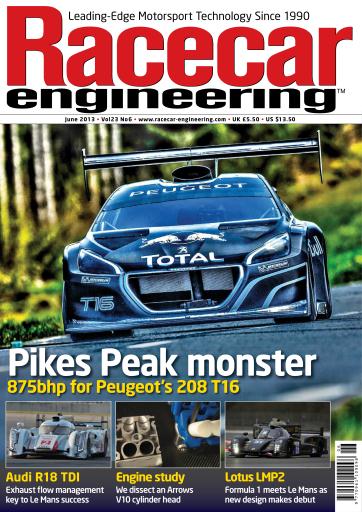 Racecar Engineering Magazine - Racecar Engineering June 2013 Back Issue
