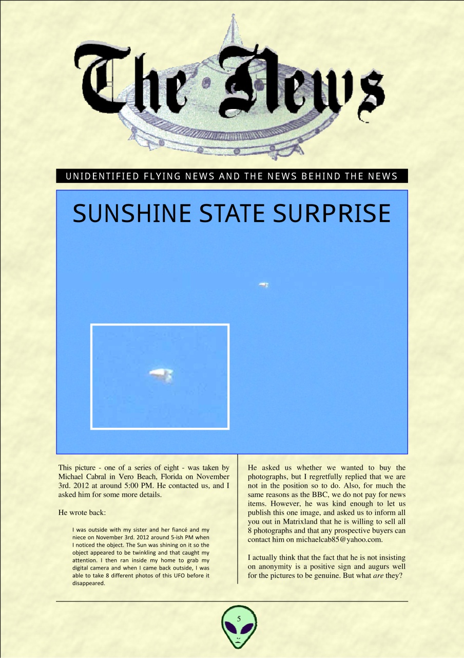 UFO Matrix Magazine Subscriptions and Issue 11 Issue