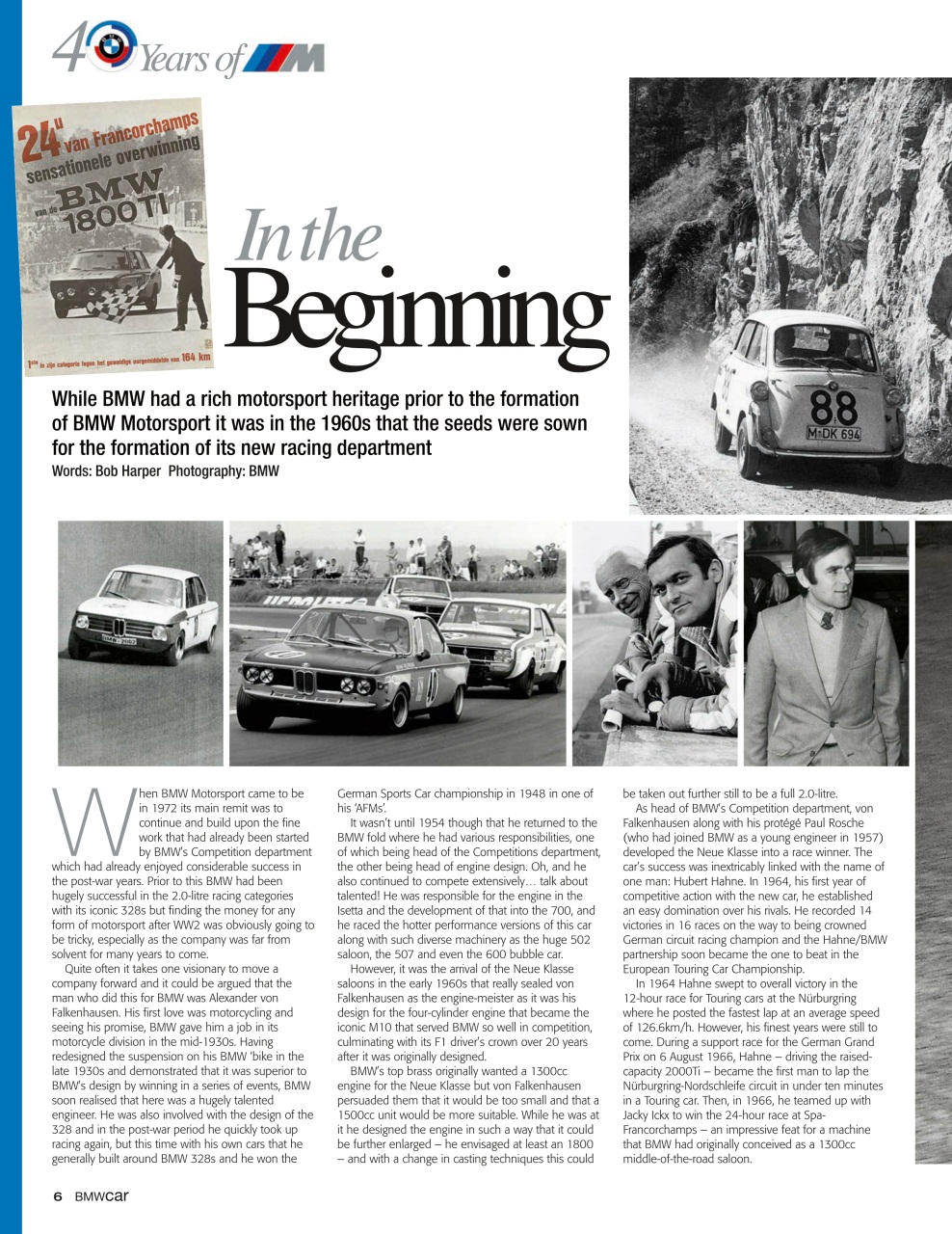 Performance BMW Magazine - 40 Years of M The Complete Story Special Issue