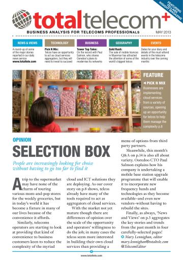 Total Telecom Magazine - Total Telecom Plus May 2013 Back Issue