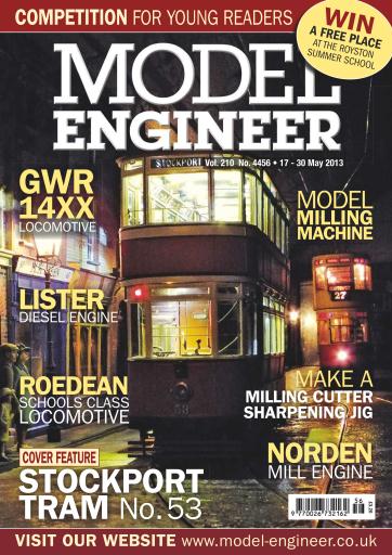 Model Engineer Magazine - Vol. 210 No. 4456 Back Issue