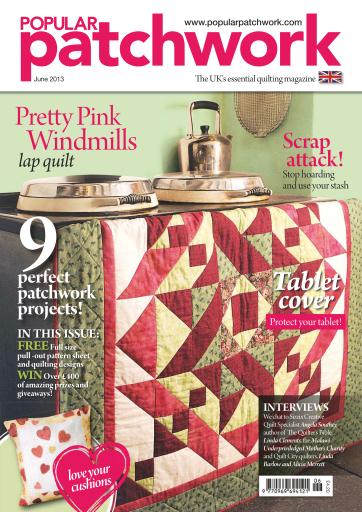 Popular Patchwork Magazine - June 2013 Back Issue