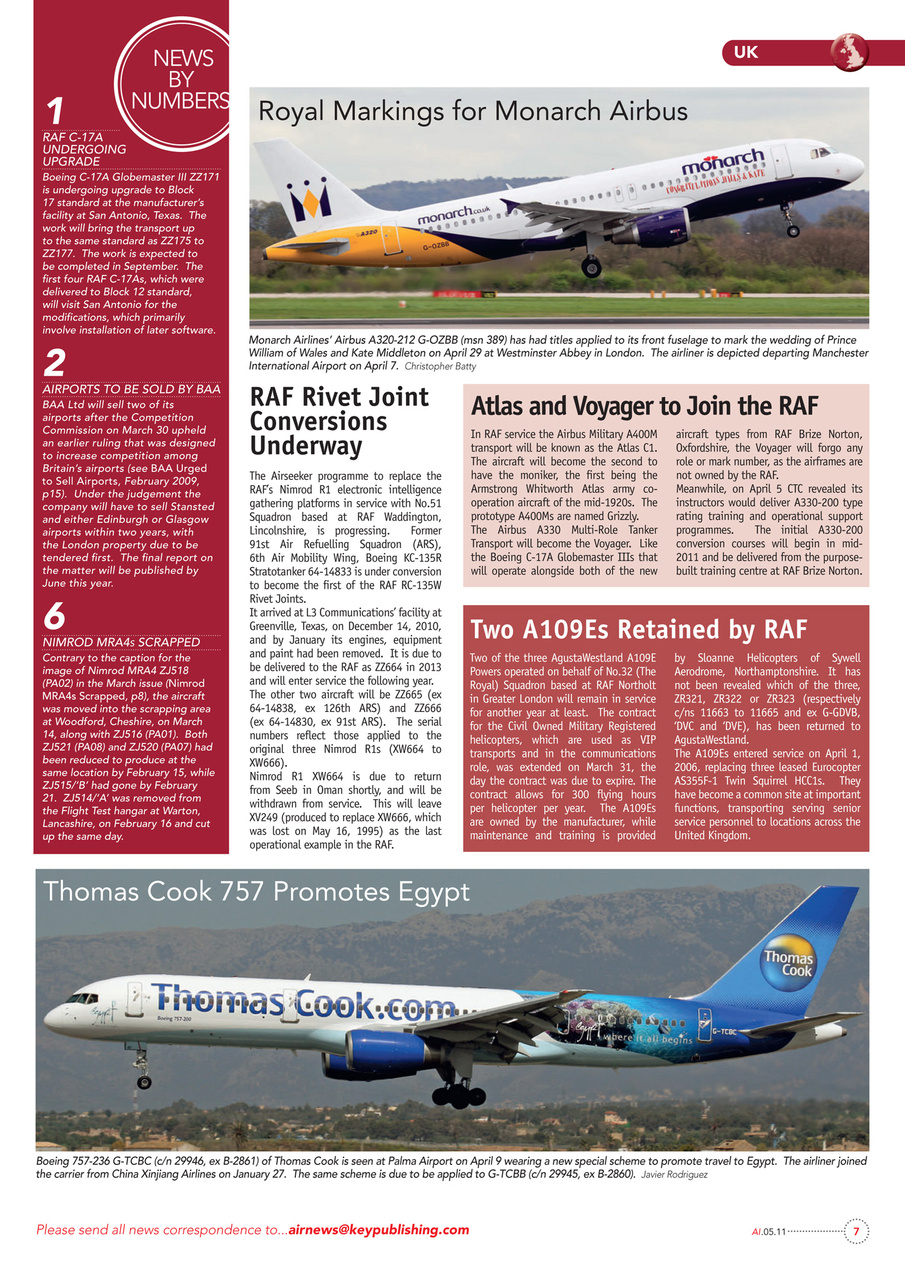 AIR International Magazine - May 2011 Back Issue