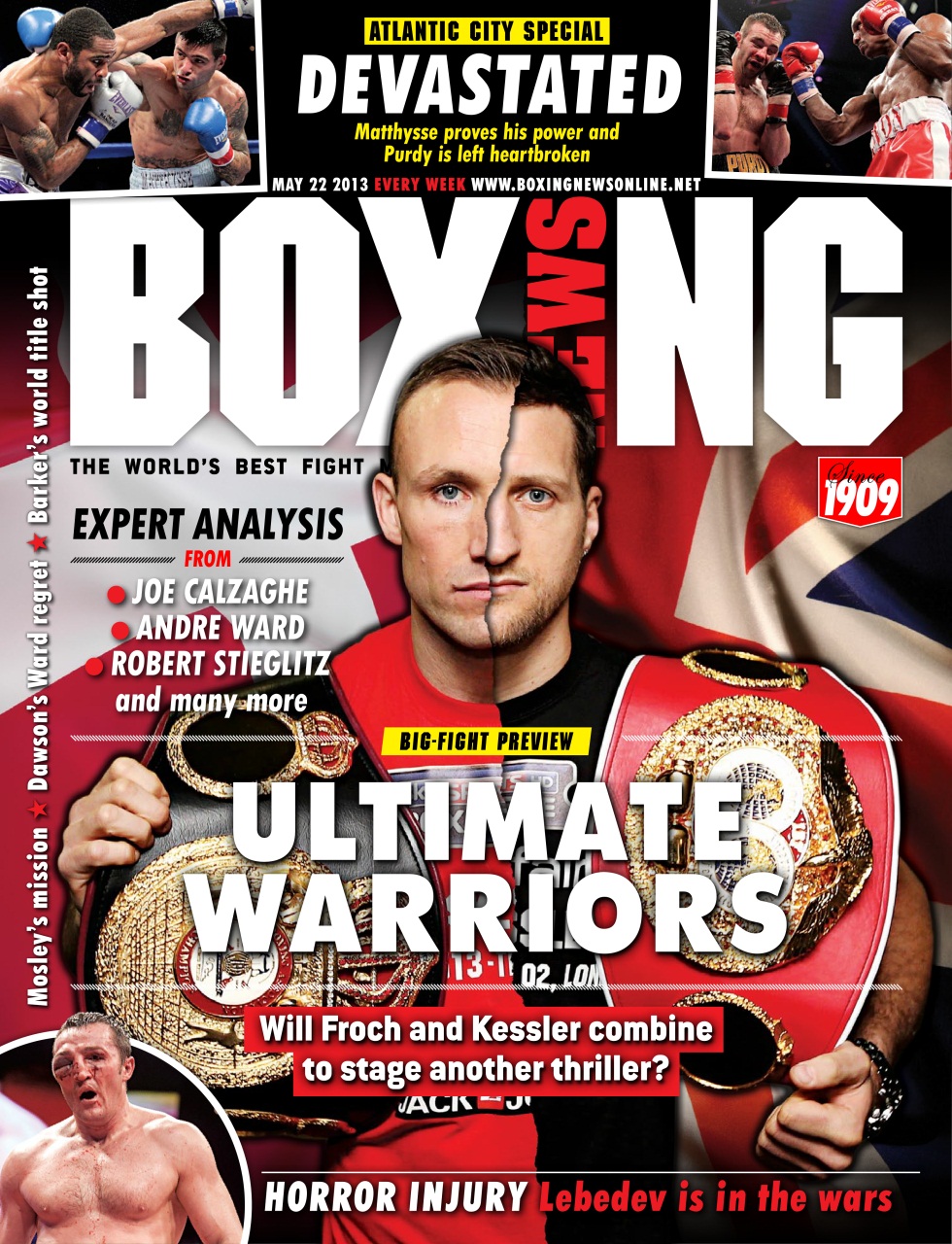 Boxing News Magazine - May 23 2013 Back Issue