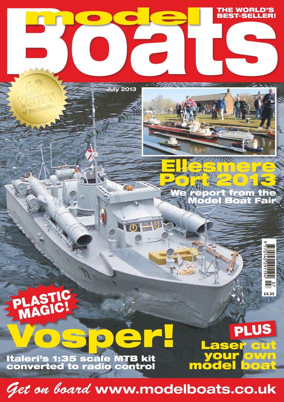 Model Boats Magazine - July 2013 Back Issue
