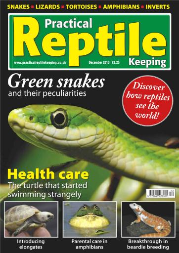 Practical Reptile Keeping Magazine - No.19 Green Snakes & Amphibians ...