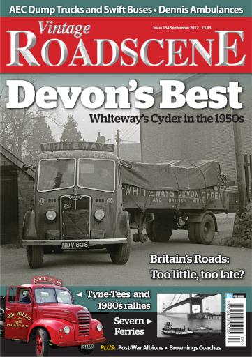 Vintage Roadscene Magazine - September 2012 Back Issue
